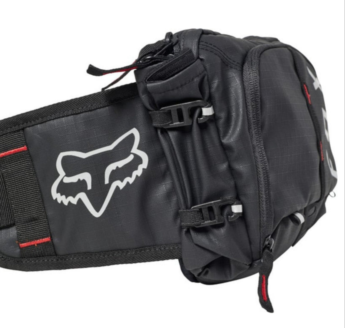 Fox Hip Pack Black - Minimal MTB Hip Pack with Hydration - Bike Wrench ...