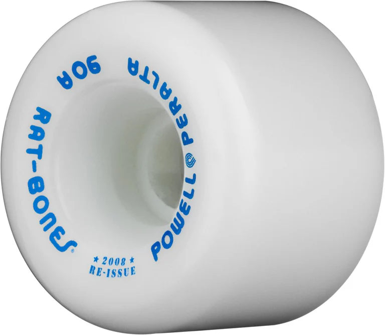 Powell Peralta Rat Bones White Wheels 90A 60mm - Steve Caballero ...