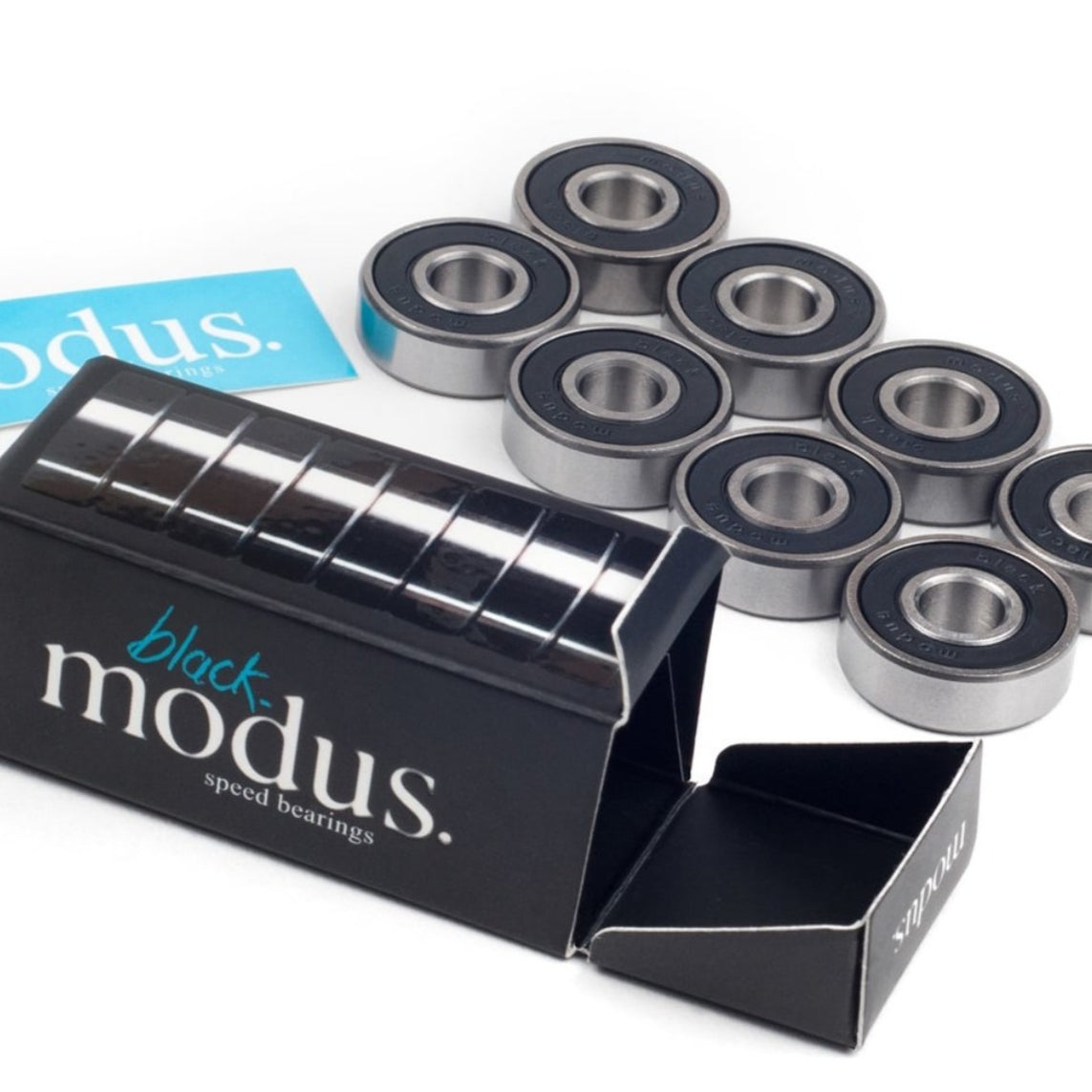 Modus Black Bearings - Premium Skateboard Wheel Bearings | BIKE WRENCH ...